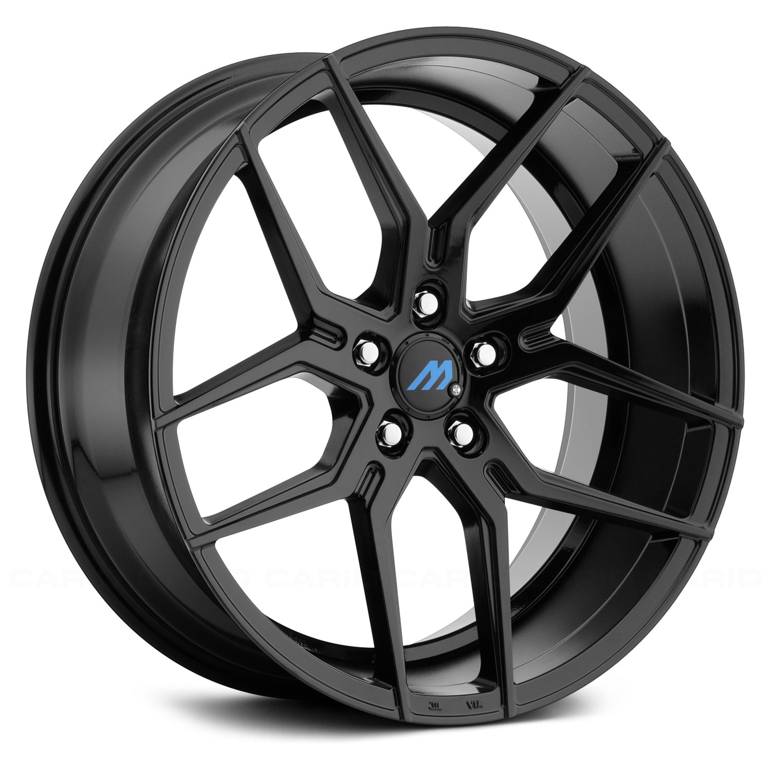 MACH® ME4 Wheels - Gloss Black with Undercut Rims