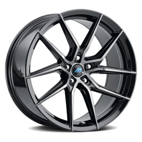 MACH® ME6 Wheels - Gloss Black with Machined Face Rims