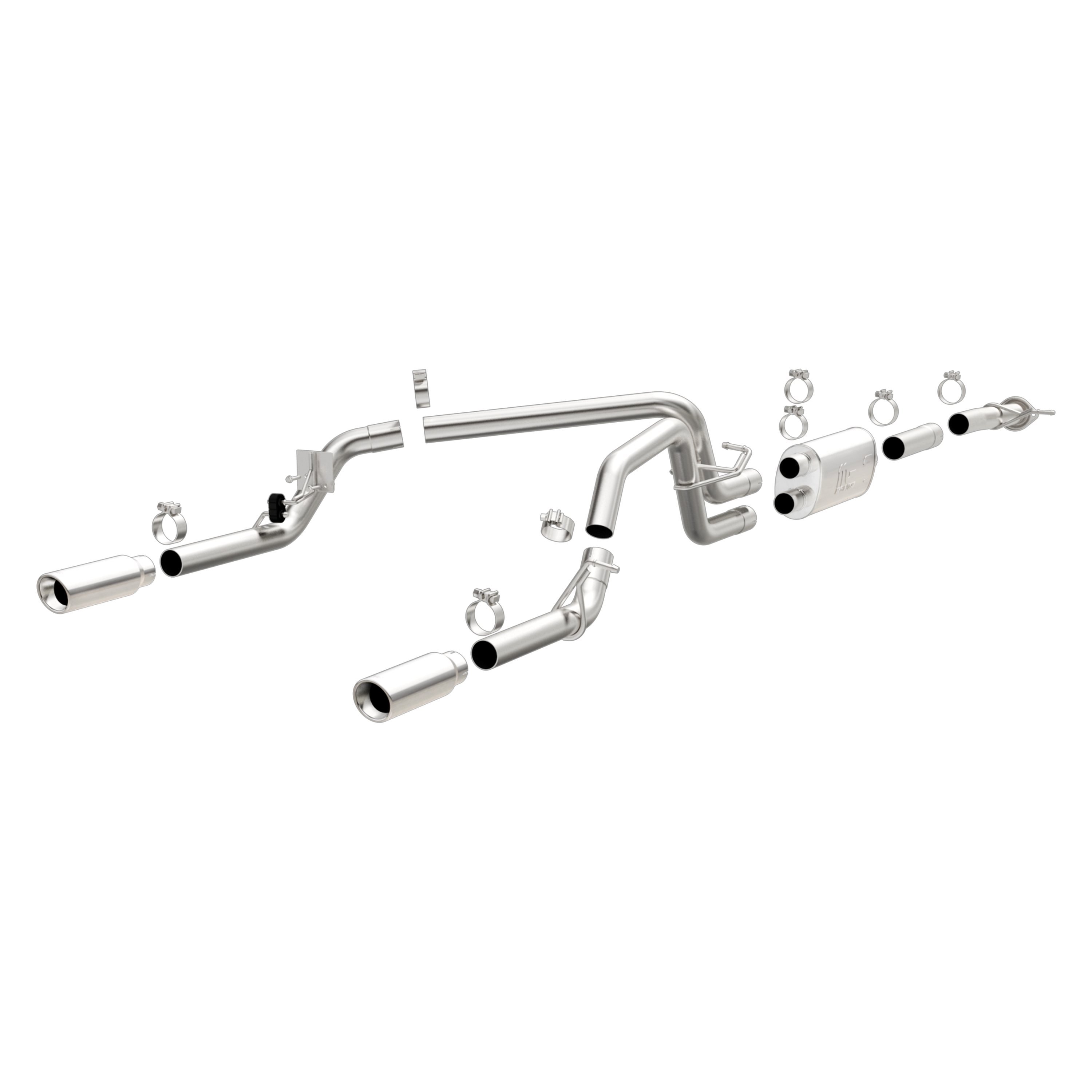 MagnaFlow® 19019 - MagnaFlow Series™ Stainless Steel Cat-Back Exhaust ...