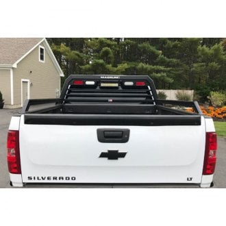 Truck Bed Side Rails - Chrome, Black, Polished Stainless Steel