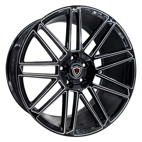 MARQUEE LUXURY® M3767W Wheels - Black with Milled Accents Rims