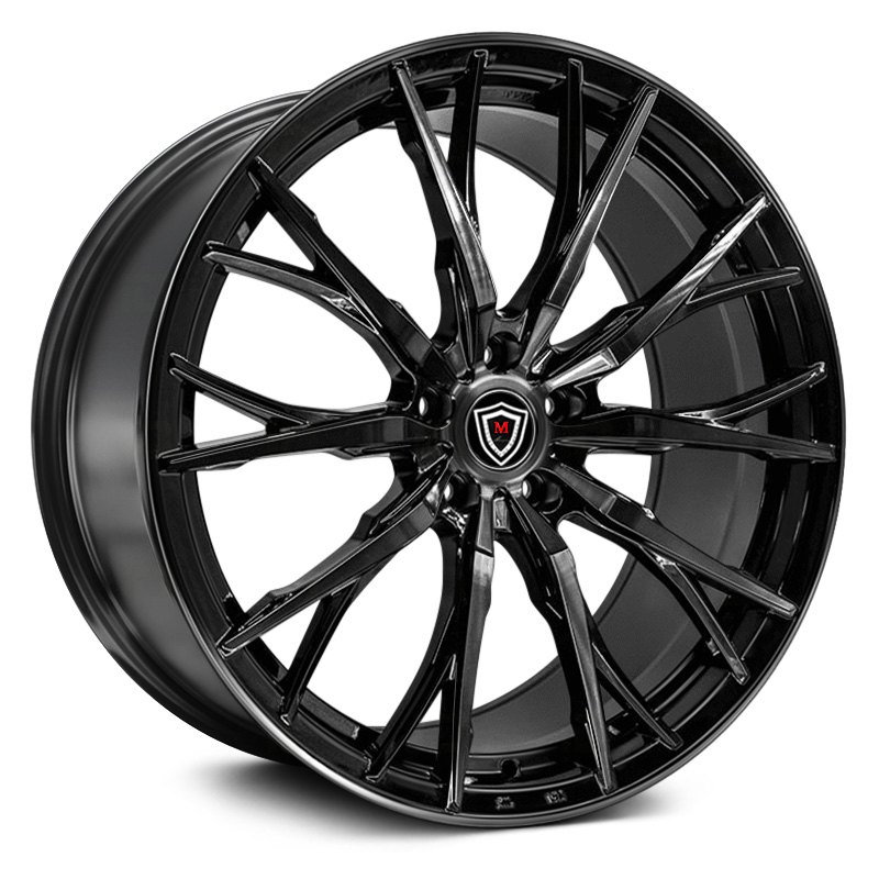 MARQUEE LUXURY® M4409 Wheels - Black with Smoke Machined Face Rims