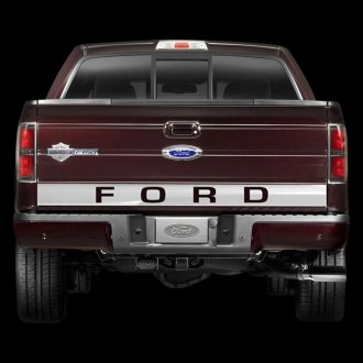 Custom Tailgate Trim | Chrome, Polished Stainless Steel, Diamond Tread