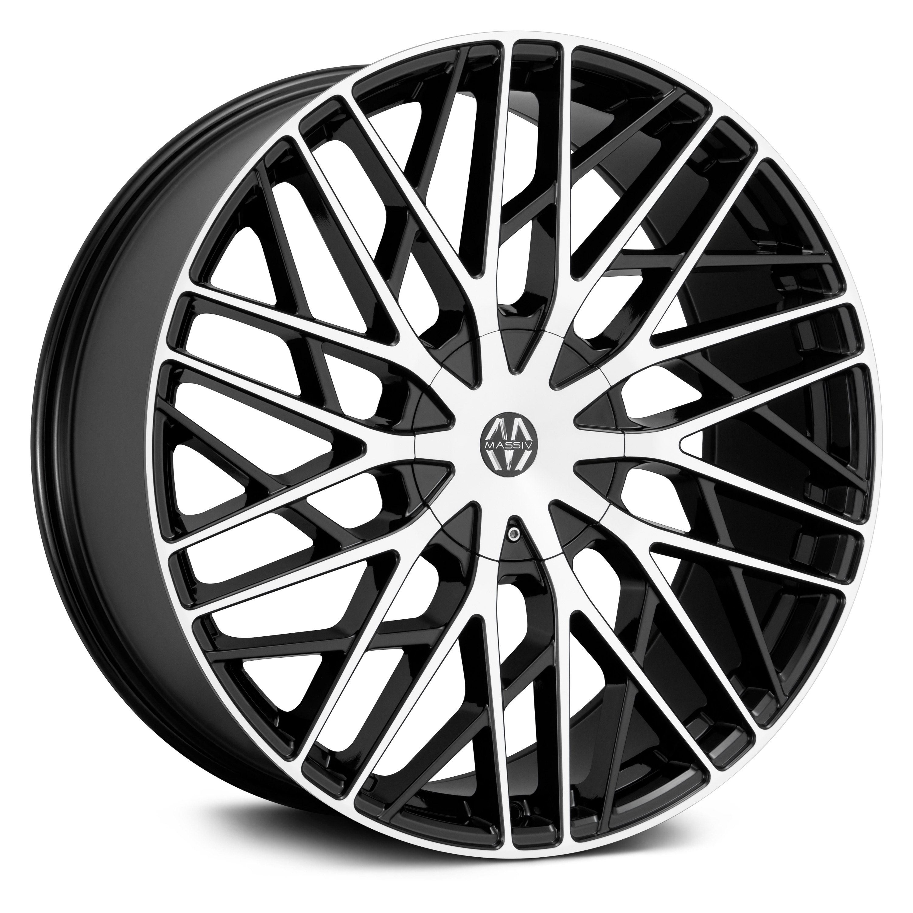MASSIV® 925 Wheels - Black with Machined Face Rims