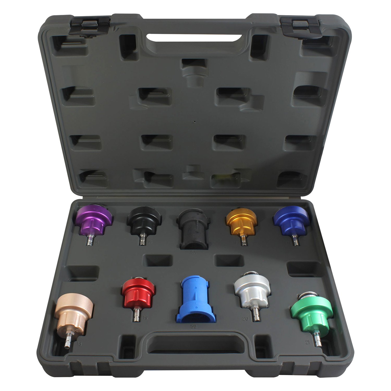 Mastercool® - 10-Piece Cooling System Pressure Test Adapter Kit