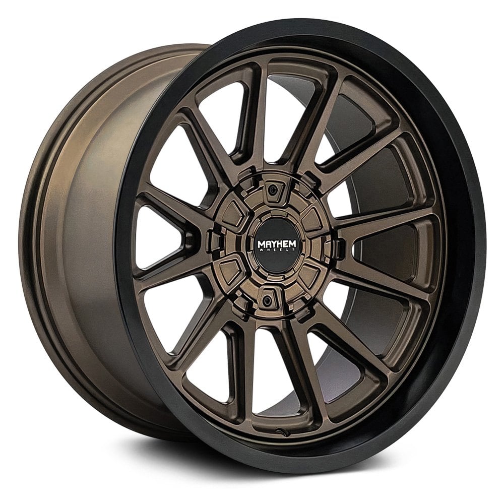 MAYHEM® 8116 INTREPID Wheels - Matte Bronze Rims