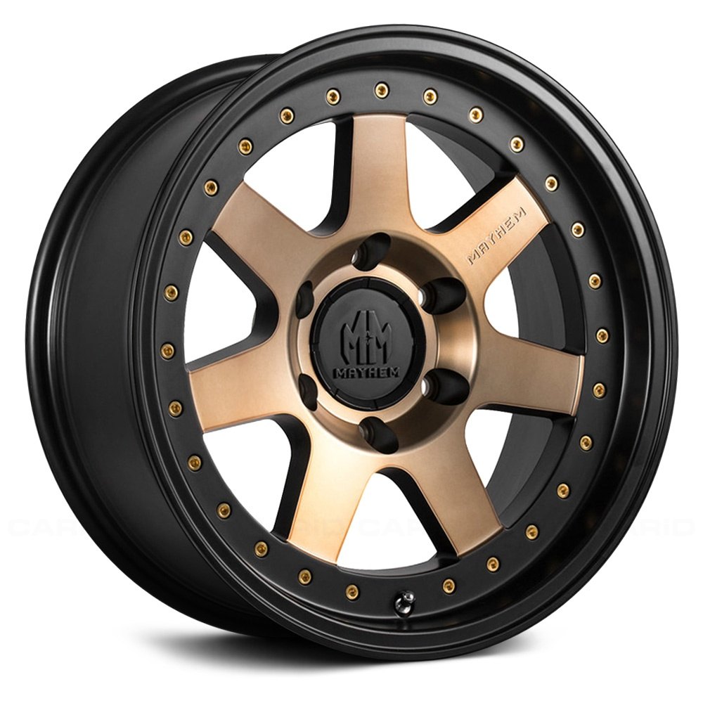 MAYHEM® 8300 PRODIGY Wheels - Matte Black with Bronze Tint Rims