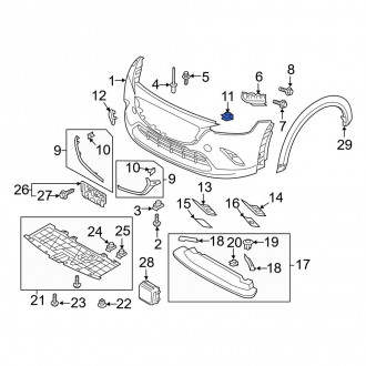 Mazda OEM Bumpers | Genuine Front & Rear Bumpers — CARiD.com