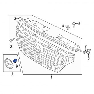 Mazda MX-30 Grille Brackets & Hardware — CARiD.com