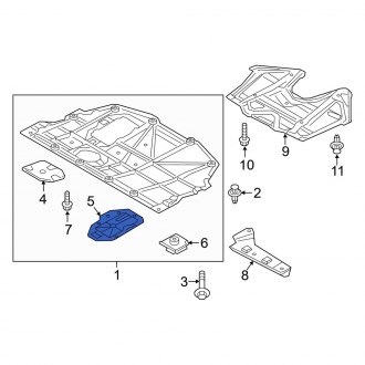 Mazda CX-3 Radiator Support Covers | CARiD