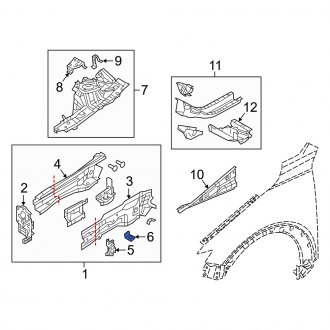 Mazda 3 OEM Chassis Frames & Body Parts - Tubs, Doors | CARiD