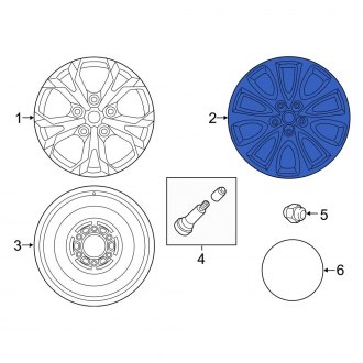 Mazda CX-3 Replacement Factory Wheels & Rims - CARiD.com