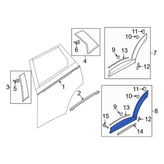 Mazda CX-3 OEM Doors & Parts | Shells, Panels, Armrests — CARiD.com