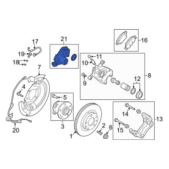 Mazda CX-3 Parking Brake Components | Cables, Adjusters — CARiD.com