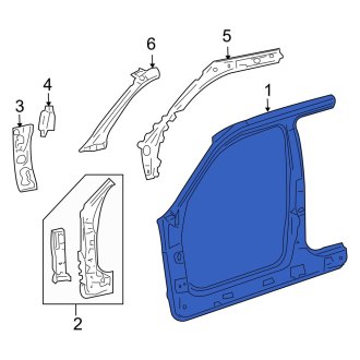 Mazda Tribute Body Tubs & Side Panels — CARiD.com