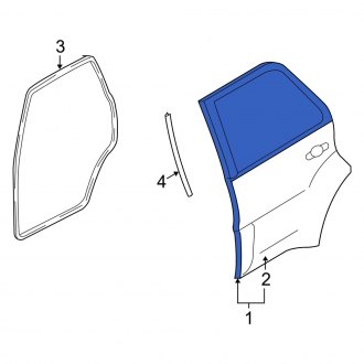 Mazda Tribute Replacement Door Shells & Skins — CARiD.com