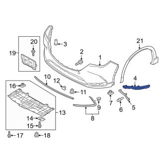 Mazda CX-9 OEM Bumpers - Genuine Front & Rear Bumpers | CARiD