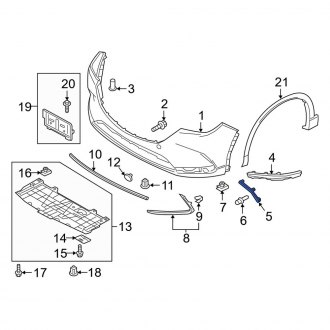 Mazda CX-9 OEM Bumpers - Genuine Front & Rear Bumpers | CARiD