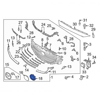 Mazda Grille Brackets & Hardware | Clips, Brackets — CARiD.com