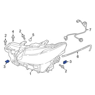 Mazda CX-9 OEM Headlight Components | CARiD