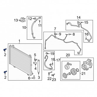 Mazda CX-30 Header Panel Brackets & Hardware — CARiD.com