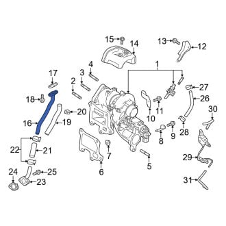 Mazda 3 Turbo & Supercharger Lines, Hoses, Fittings | CARiD