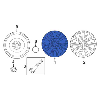 Mazda 6 Factory Steel Wheels — CARiD.com