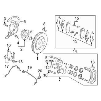 2019 Mazda CX-9 Brake Calipers - Loaded, Semi Loaded | CARiD