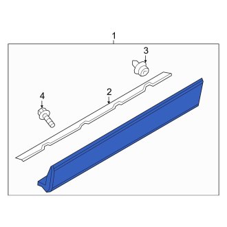 Mazda CX-9 Door Moldings - Side, Edge, Belt | CARiD