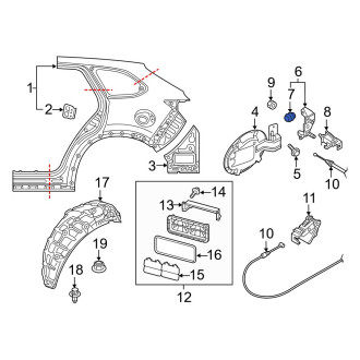 Mazda CX-5 OEM Quarter Panels & Parts | Rear & Front — CARiD.com