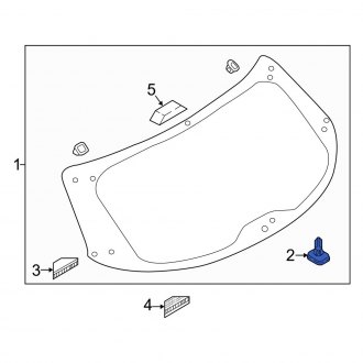 Mazda CX-3 OEM Trunks & Parts | Lids, Rear Panels — CARiD.com