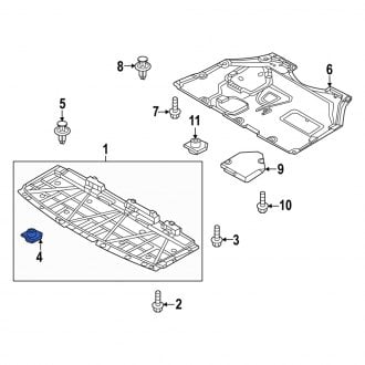 Mazda CX-3 Fender Support Braces & Hardware — CARiD.com