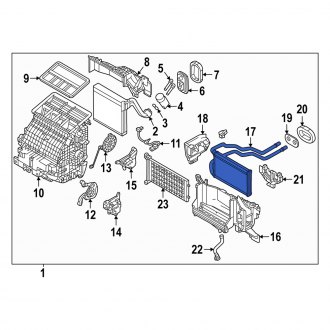 Mazda CX-50 HVAC Heater Cores | Seals, Clamps, Boxes — CARiD.com
