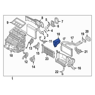 Mazda CX-50 HVAC Heater Cores | Seals, Clamps, Boxes — CARiD.com