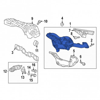 Mazda CX-50 Exhaust | Manifolds, Mufflers, Exhaust Systems — CARiD.com