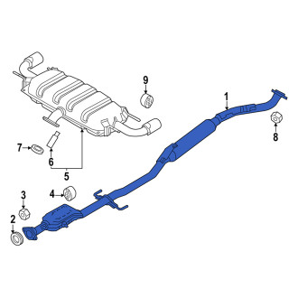 Mazda CX-50 Exhaust | Manifolds, Mufflers, Exhaust Systems — CARiD.com