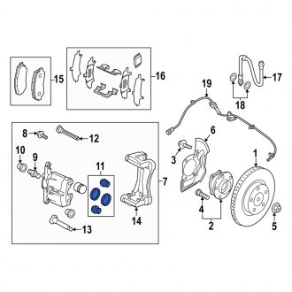 Mazda CX-50 Brake Calipers - Loaded, Semi Loaded, Unloaded | CARiD