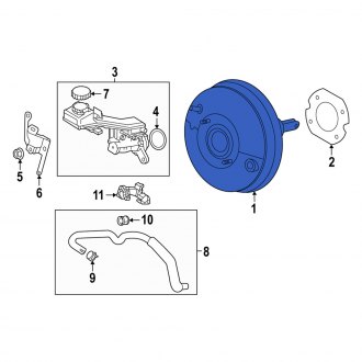Mazda CX-50 Power Brake Boosters & Parts | Vacuum Boosters — CARiD.com