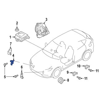 Mazda CX-50 OEM Electrical Parts | Sensors, Switches — CARiD.com