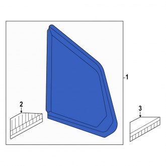 Mazda CX-50 OEM Glass - Windshields, Door Glass | CARiD