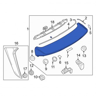 Mazda CX-50 Factory Style Rear Spoilers – CARiD.com