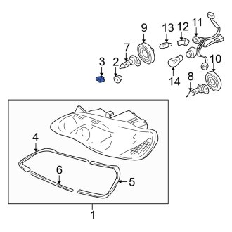 Mazda OEM Exterior & Body Parts | Bumpers, Running Boards — CARiD.com