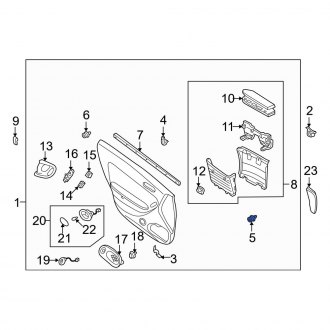 Mazda CX-50 OEM Interior Components — CARiD.com