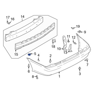 Mazda Protege OEM Bumpers | Genuine Front & Rear Bumpers — CARiD.com