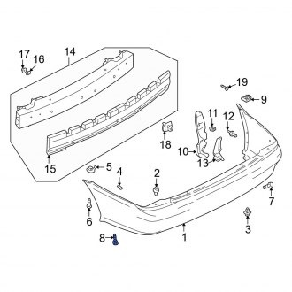 Mazda RX-8 Replacement Bumpers | Front, Rear, Brackets – CARiD.com