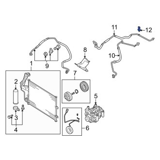 Mazda 2 OEM A/C & Heating Parts | Systems, Compressors — CARiD.com