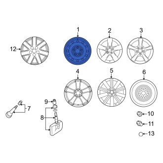Mazda 3 OEM Wheels - Original Steel & Alloy Wheels | CARiD