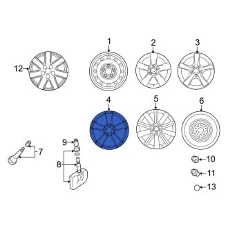 Mazda 3 OEM Wheels - Original Steel & Alloy Wheels | CARiD