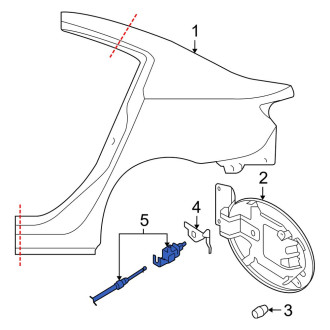 Mazda 3 OEM Quarter Panels & Parts | Rear & Front — CARiD.com