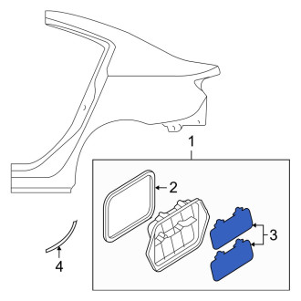 Mazda CX-5 OEM Quarter Panels & Parts | Rear & Front — CARiD.com